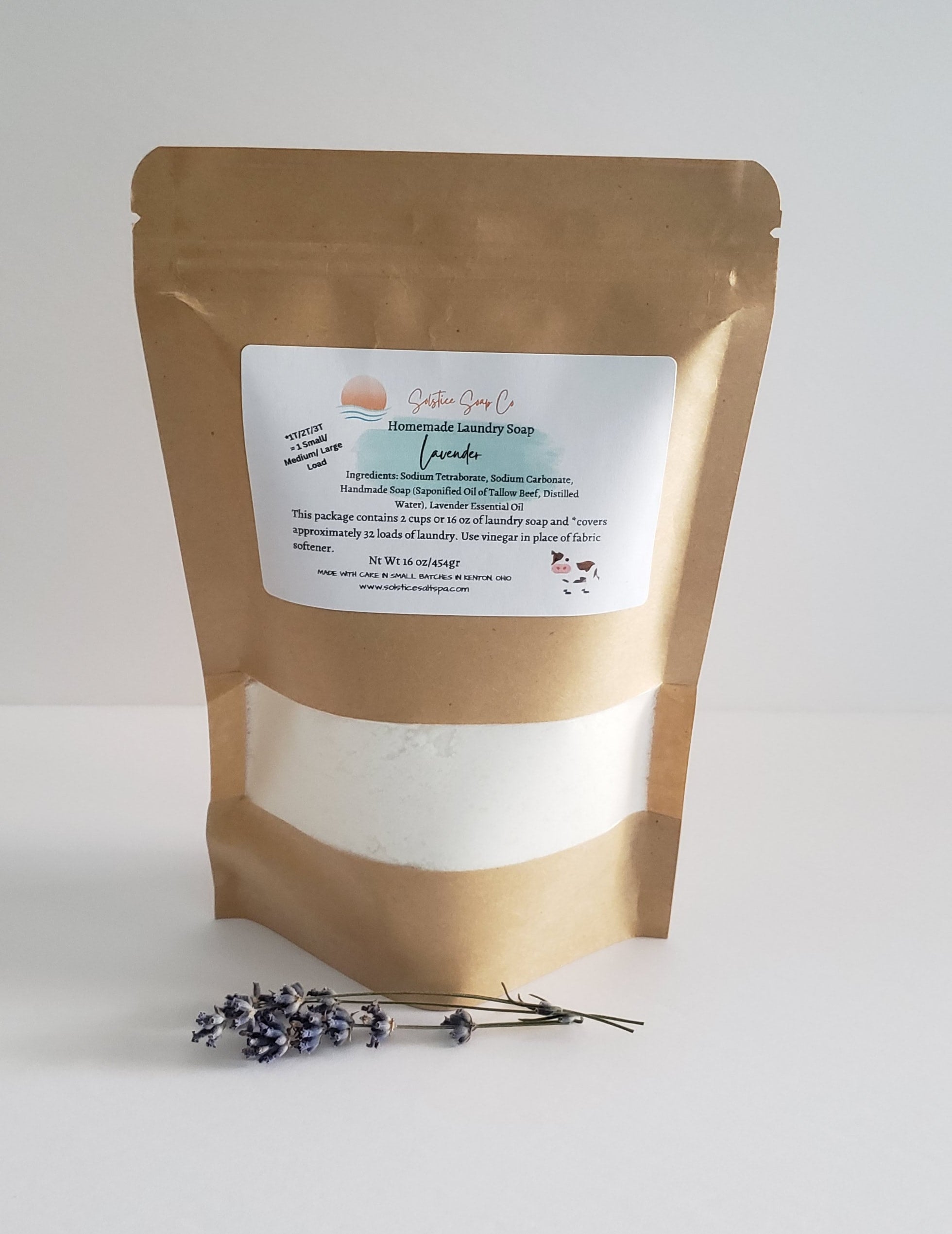 Homemade laundry soap | Solstice Salt Spa